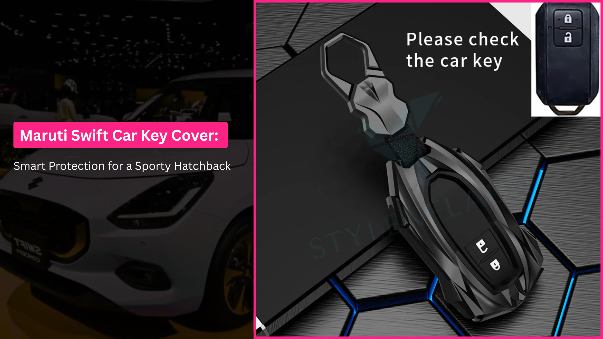 Maruti Swift Car Key Cover – Smart Protection for a Sporty Hatchback ...