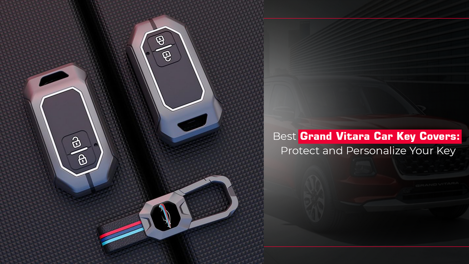 Premium Grand Vitara Key Covers: Stylish Protection for Your Car Key ...