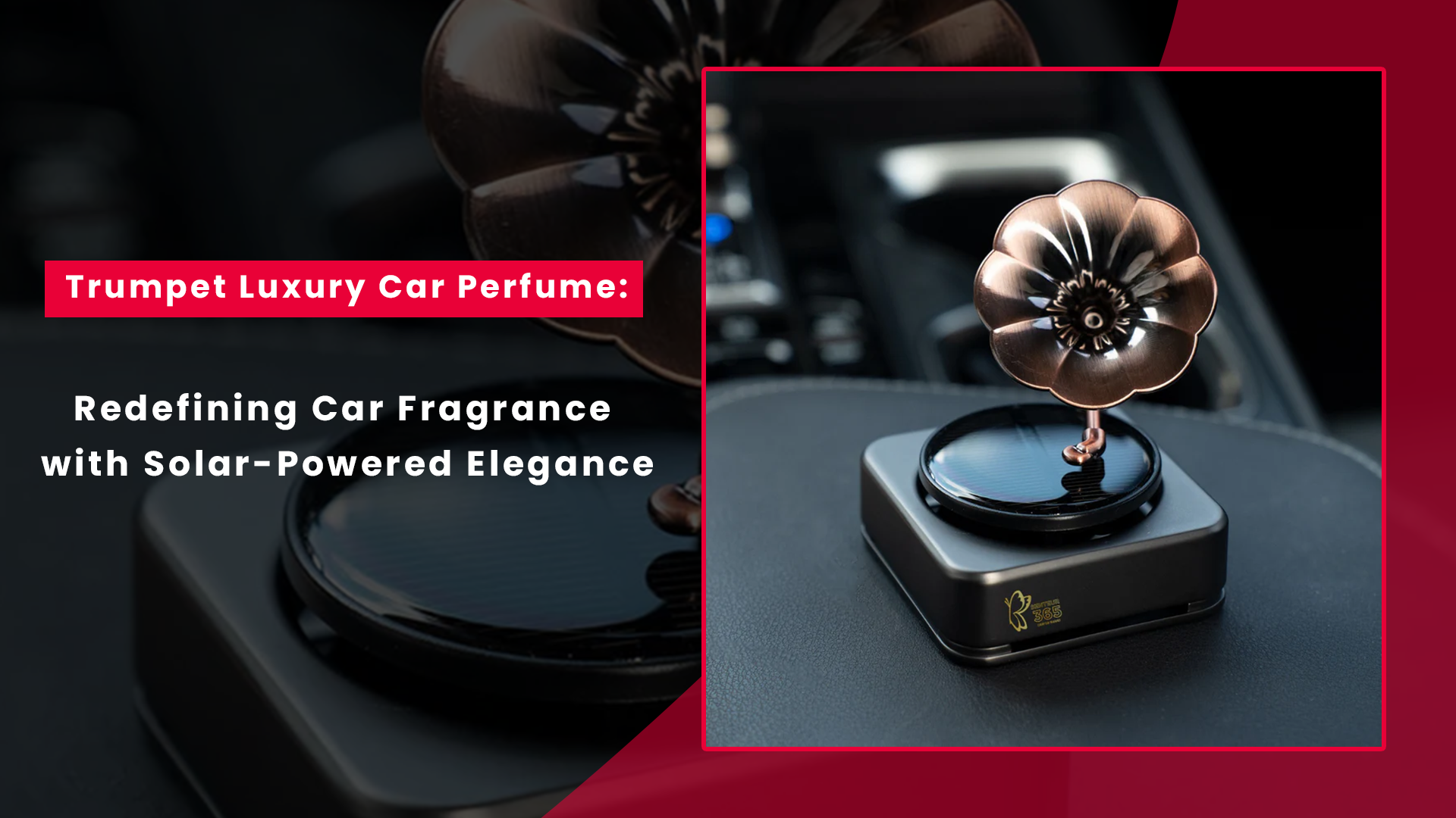 Trumpet Luxury Car Fragrance | Solar Powered Car Perfume – Style N Flaunt