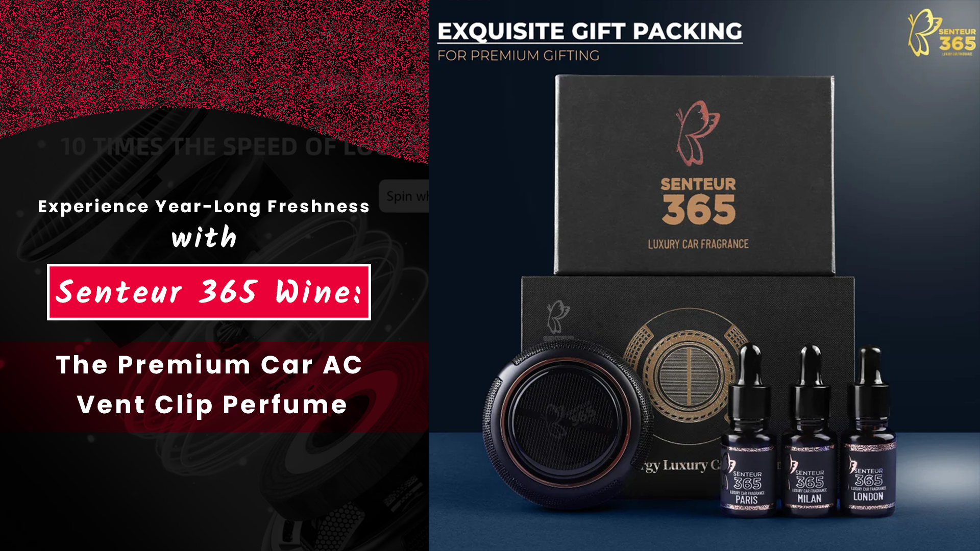 Car AC Vent Clip Perfume | Premium Long-Lasting Fragrance – Style N Flaunt