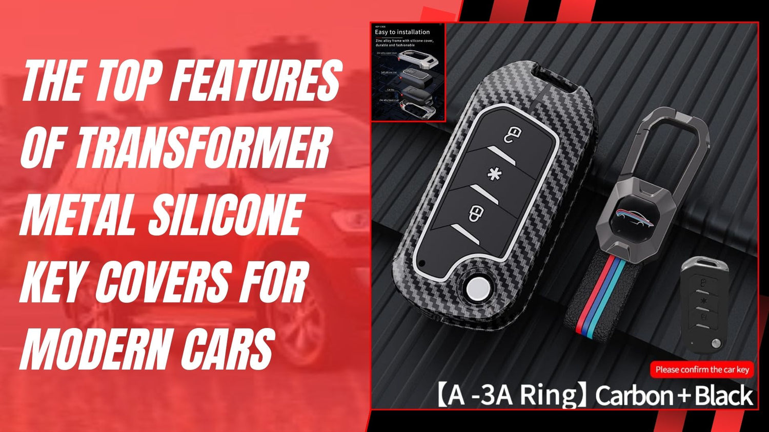 The Top Features of Transformer Metal Silicone Key Covers for Modern ...