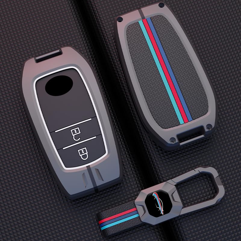 Suzuki Invicto Luxury Premium Metal Smart Car Key Cover Soft Silicon C ...